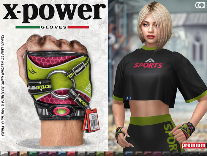 Second Life Marketplace - [CA] KUPRA LEGACY REBORN GenX MAITREYA X POWER GLOVES
